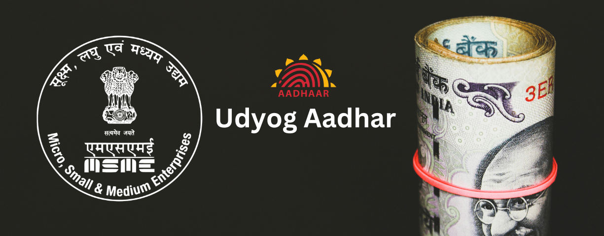 Udyog Aadhaar Logo MSME/Udyog Aadhar Registration @Rs 1800 Only By